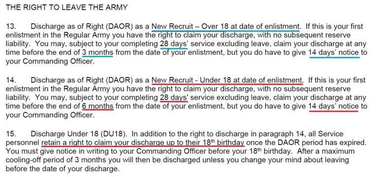 Can you leave the army if you don’t like it? – Before You Sign Up